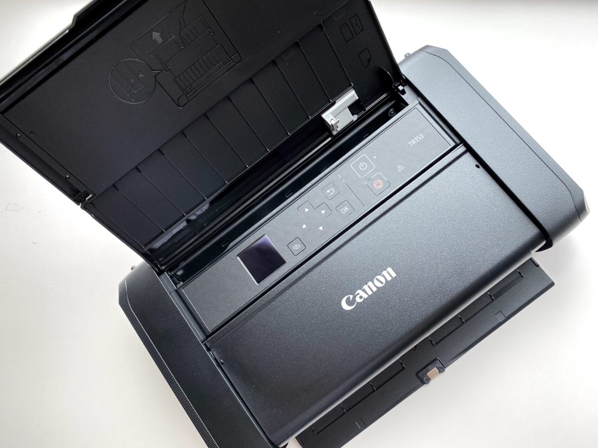Canon TR153レビュー！コンパクトなモバイルプリンター！欠点は？ | いろんなこと。